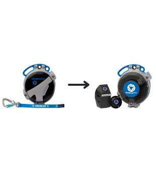 Choose Your TRUBLUE Auto Belay Device: TRUBLUE iQ and XL